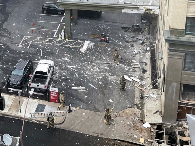 Explosion at Historic Texas Hotel Wounds 21, Piles Debris in Downtown ...