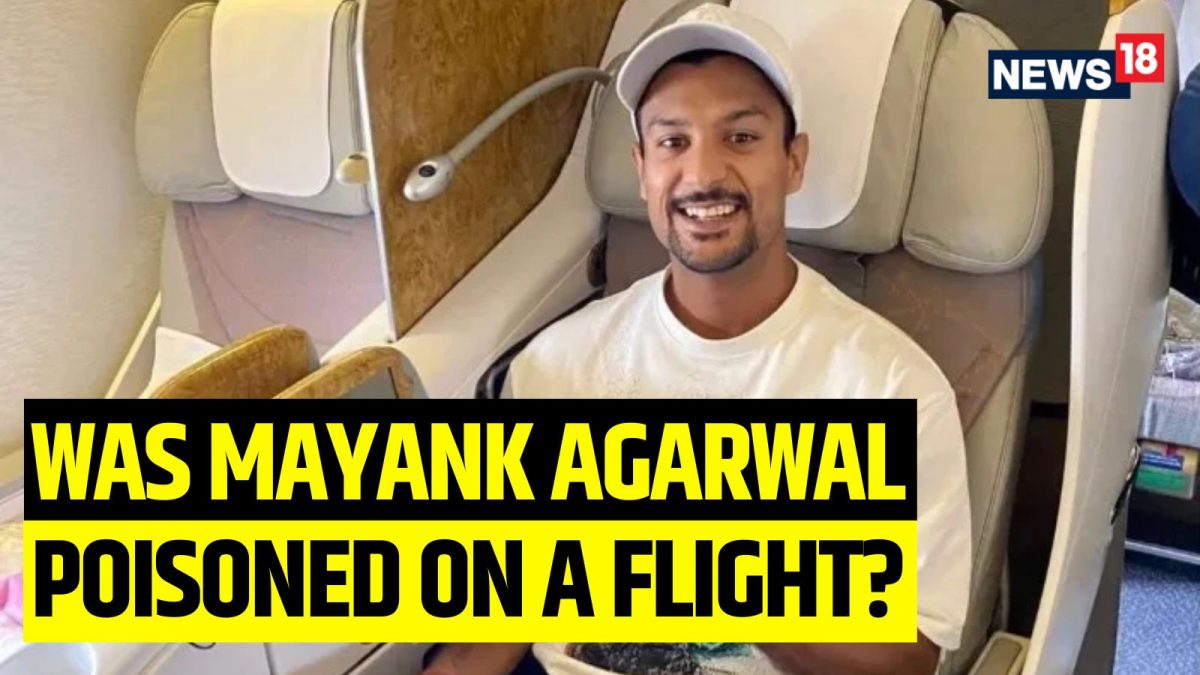 Mayank Agarwal files police complaint after drinking poisonous liquid in Delhi-bound flight - News18