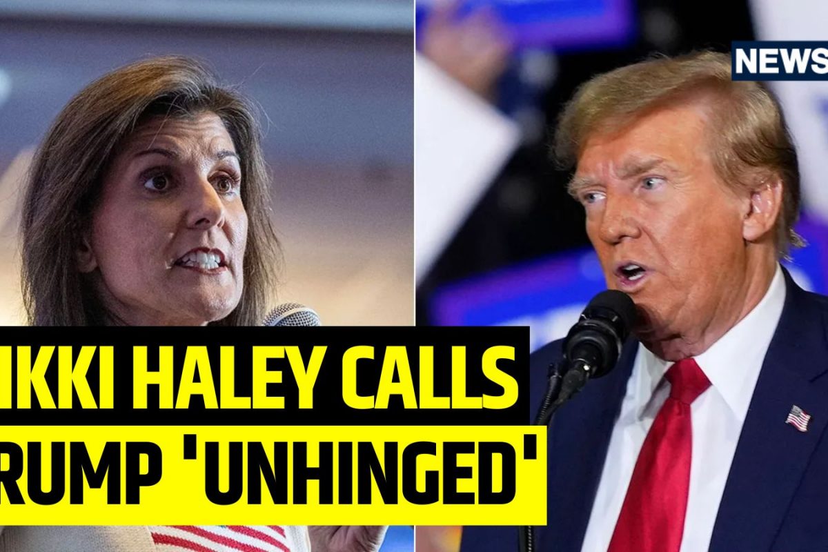 Nikki Haley calls Donald Trump unhinged, pushes for debate - News18