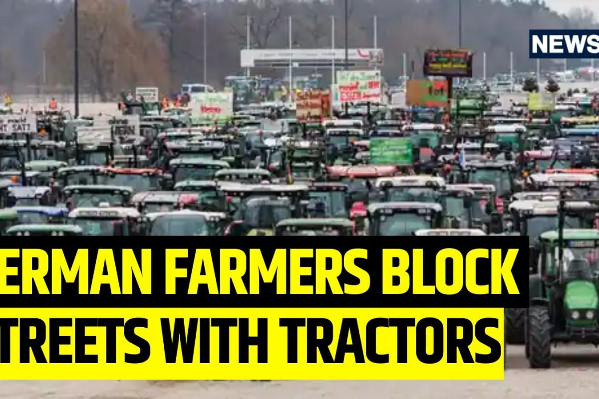 Thousands of tractors block Berlin as farmers protest over fuel subsidy ...