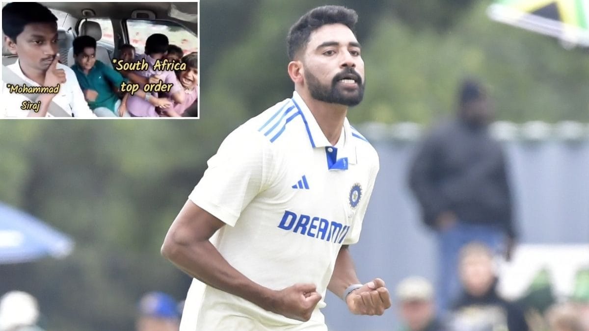 Mohammed Siraj Picks Six Wickets in IND vs SA Test And Cricket Fans ...