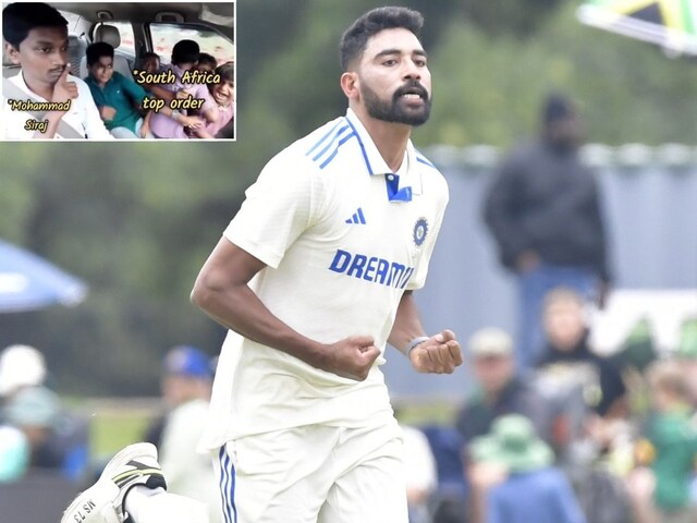 Mohammed Siraj Picks Six Wickets in IND vs SA Test And Cricket Fans ...