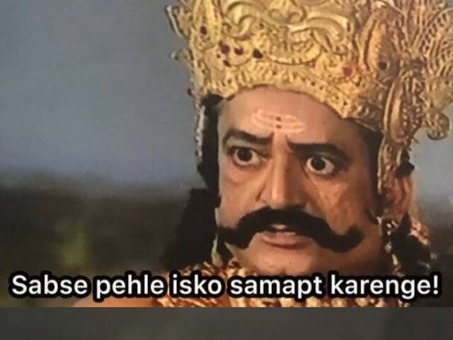 'Sabse Pehle Isko Samapt Karenge': Desis Bring Back Raavan's Viral Meme ...