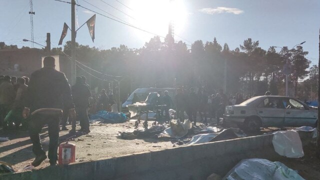 Caught on Cam: Video Captures Horror of Iran's Kerman Blast That Killed ...