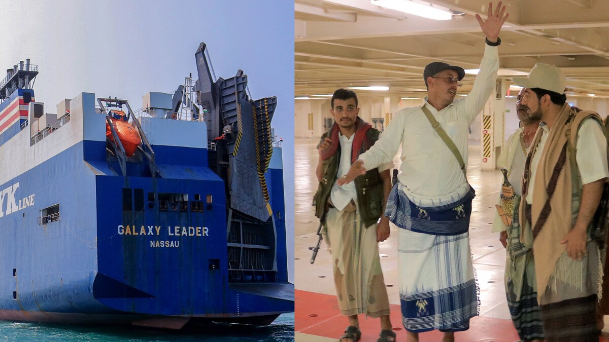In Yemen, Houthi Rebels Open Seized Cargo Ship Galaxy Leader to ...