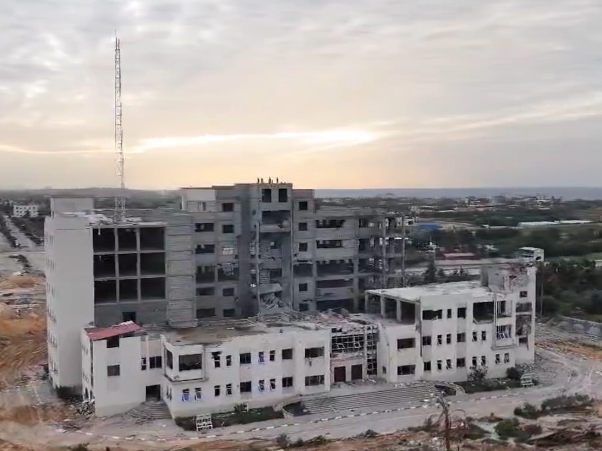 Watch: Israel Accused Of Destroying Gaza's Al-Israa University, Drone ...