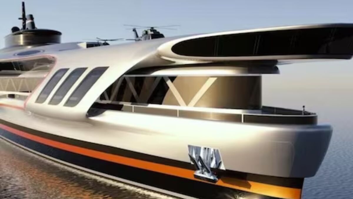 Italian Design Studio Unveils Shark-Inspired Superyacht Worth Over Rs 8200 Crore - News18