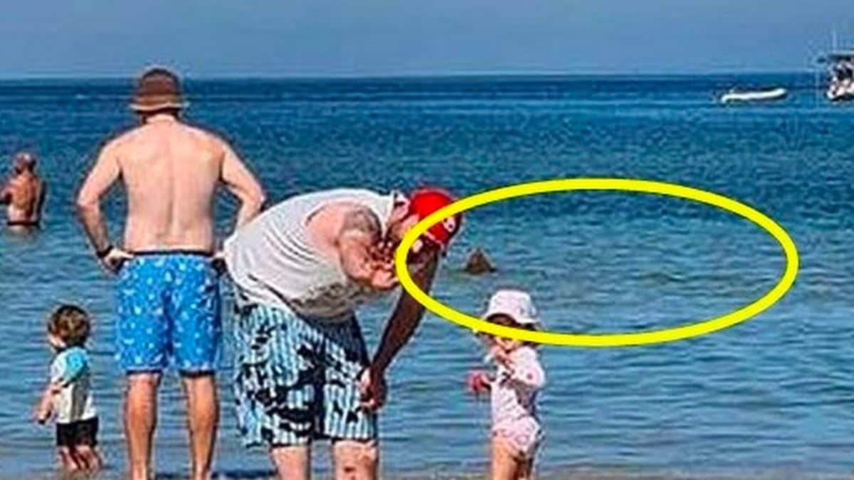 Family Spots This Alarming Detail In Photos After Beach Day | Viral ...