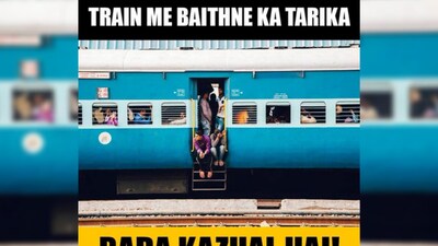 Railway Ministry Urges Passengers Not To Sit At Train Door With ‘Casual ...