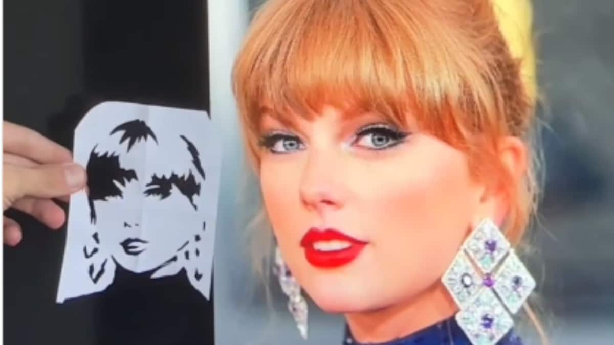 This Taylor Swift's Portrait Created Out Of Paper Is Just Wow | Viral ...