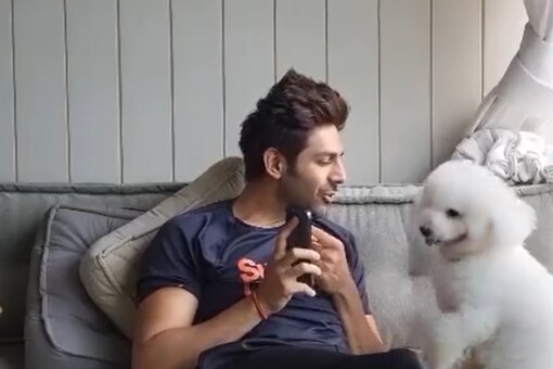 Kartik Aaryan Puts A Child Lock On YouTube For Pet Katori, Hilarious ...