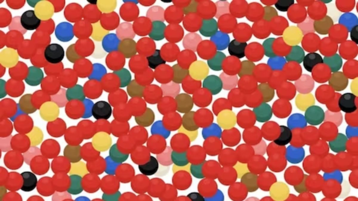 Spot The White Balls Among The Other Coloured Ones; You Have 7 Seconds ...