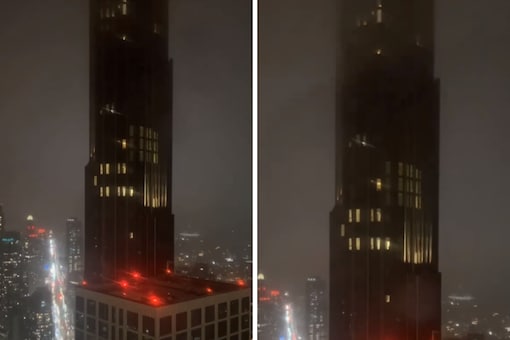 This Video Of SkyScraper Swaying In Wind Is As Scary As It Gets - News18