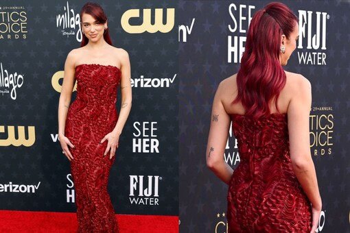 Critics Choice Awards 2024: Dua Lipa Matches Her Red Hair With A ... Critics Choice Awards 2024: Dua Lipa Matches Her Red Hair With A ...