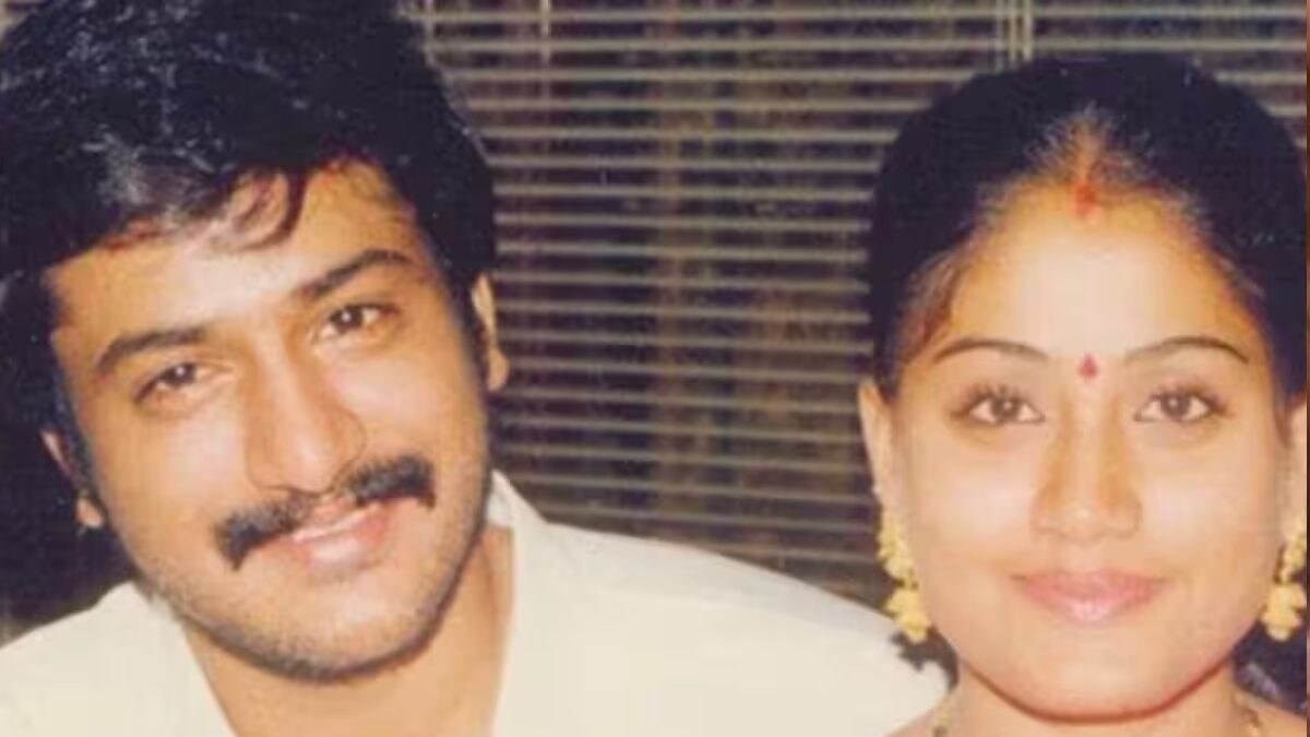 Actress Vijayashanthi’s Picture With Husband MV Srinivasa Prasad Viral ...