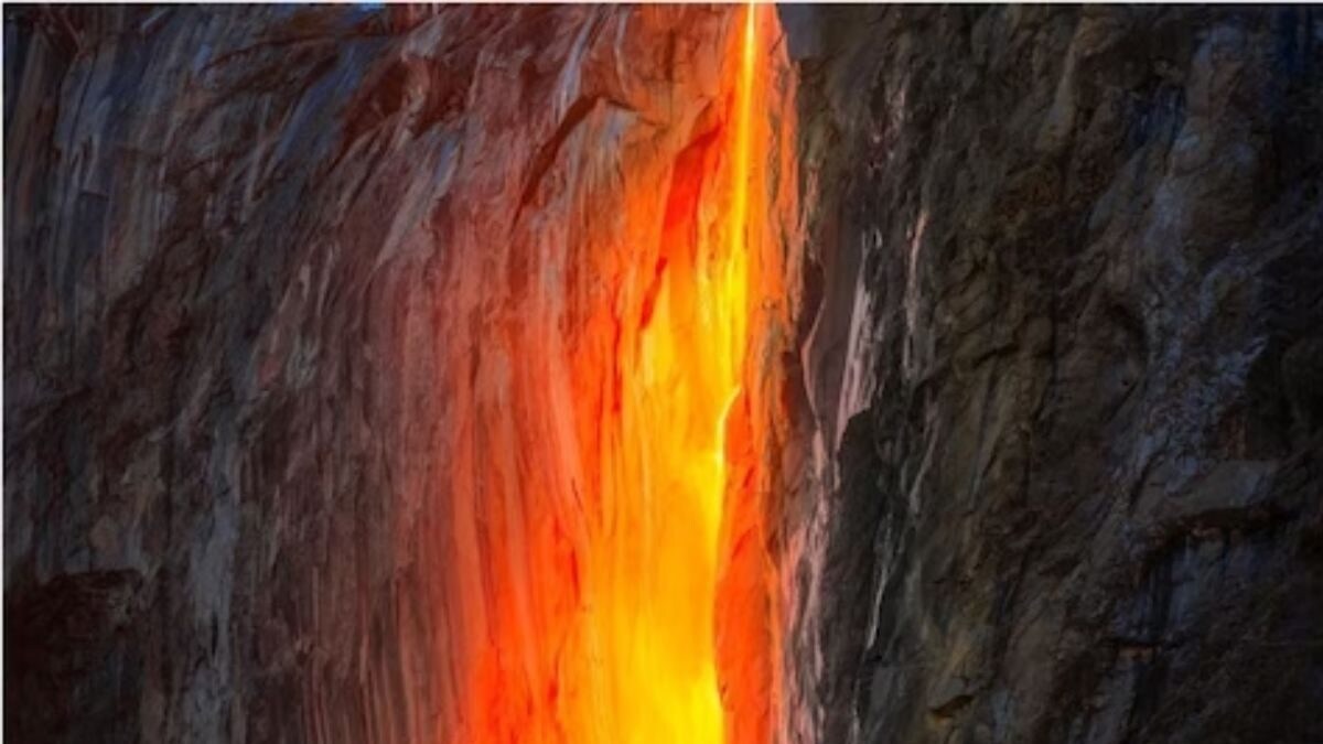 Watch: Spectacular Moment California Waterfall Transformed Into A What ...
