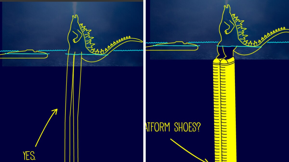 Artist Calculates Godzilla's Leg Length And Now Fans Can't Unsee It ...