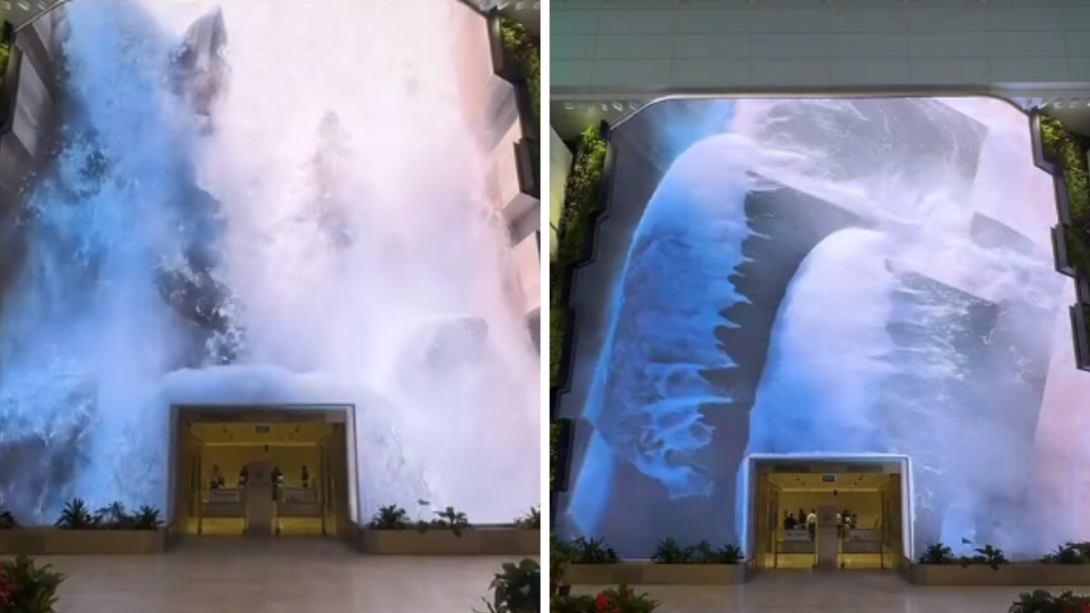 Travelling To Singapore? Don't Miss This 4-Storey Waterfall Display At ...