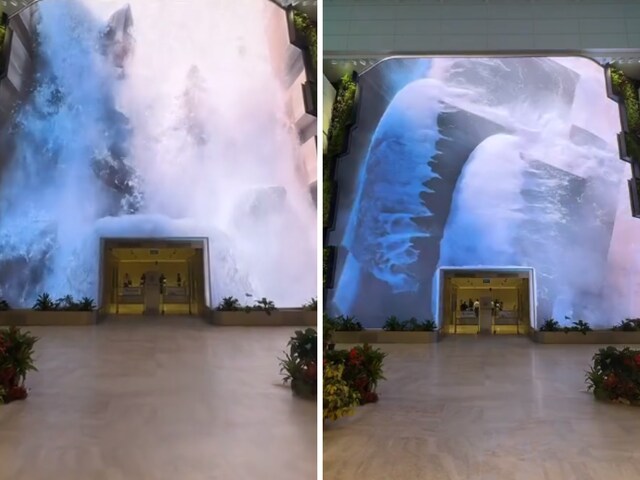 Travelling To Singapore? Don't Miss This 4-Storey Waterfall Display At ...