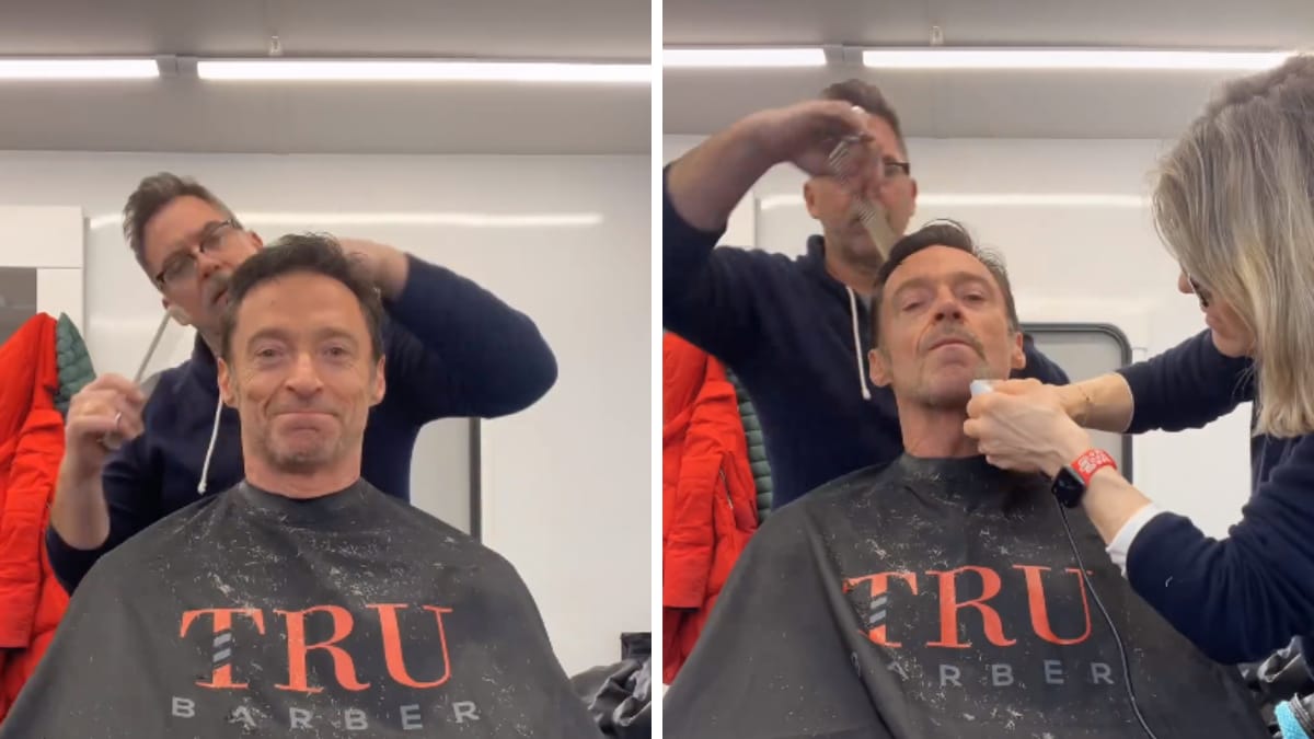 Hugh Jackman Shaves Off His Wolverine Beard After Deadpool 3 Completes ...