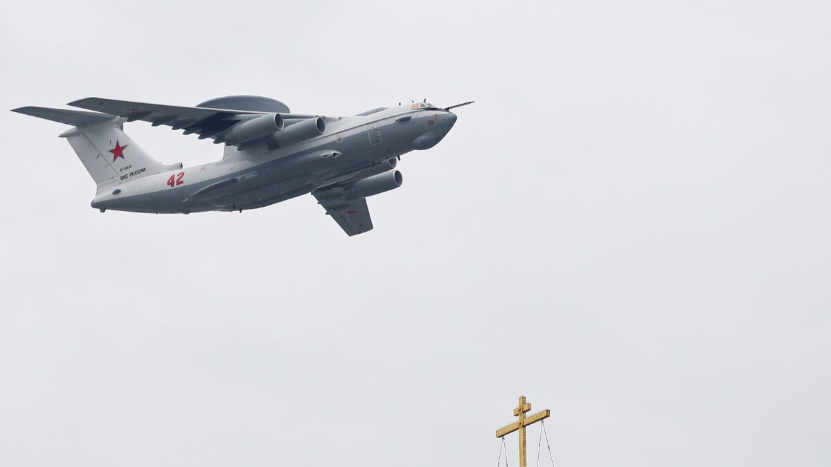 Destroyed Russian Spy Plane and Airborne Command Post, Says Ukraine ...