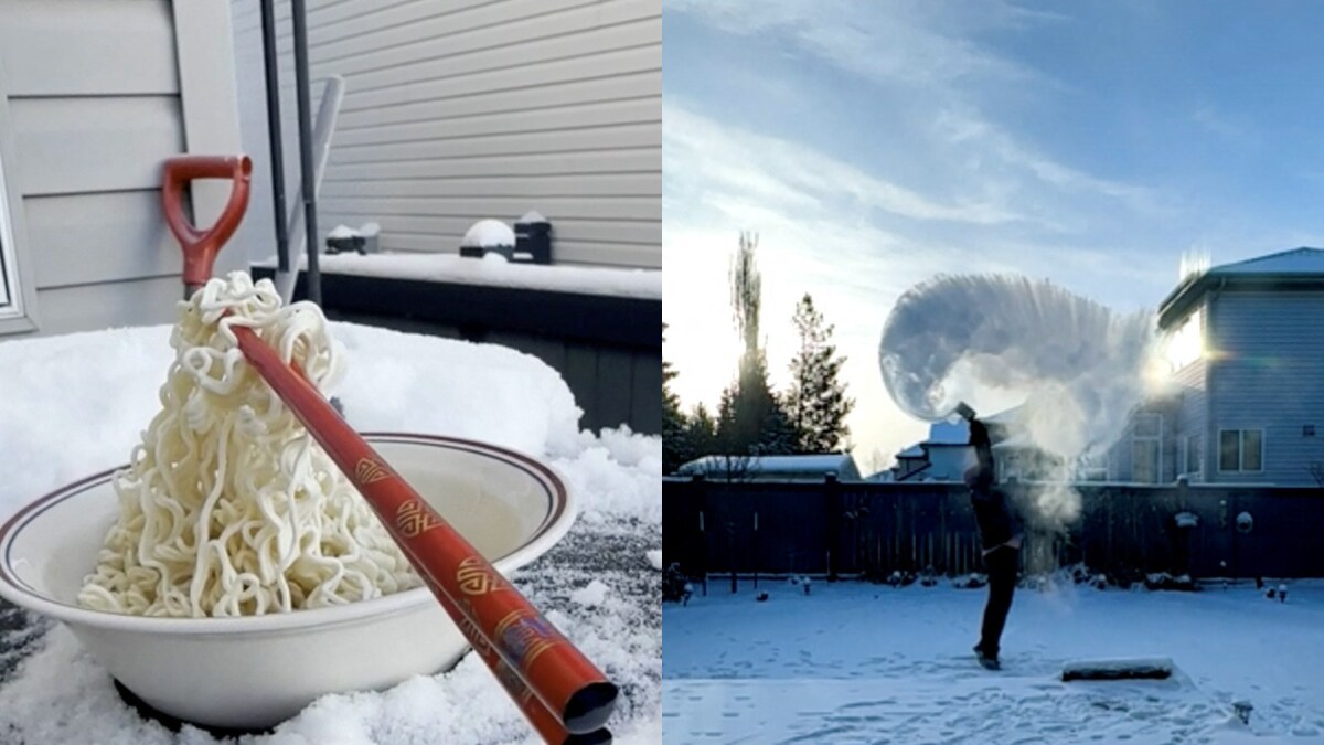 Solid Egg Yolk, Jaw-Dropping Icicles And More: Crazy Videos Show Impact ...