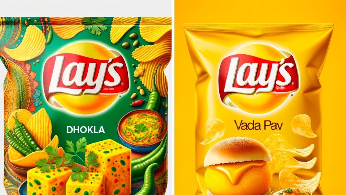 From Dhokla To Vada Pav: AI Imagines Unique Lay's Flavours With A Desi ...