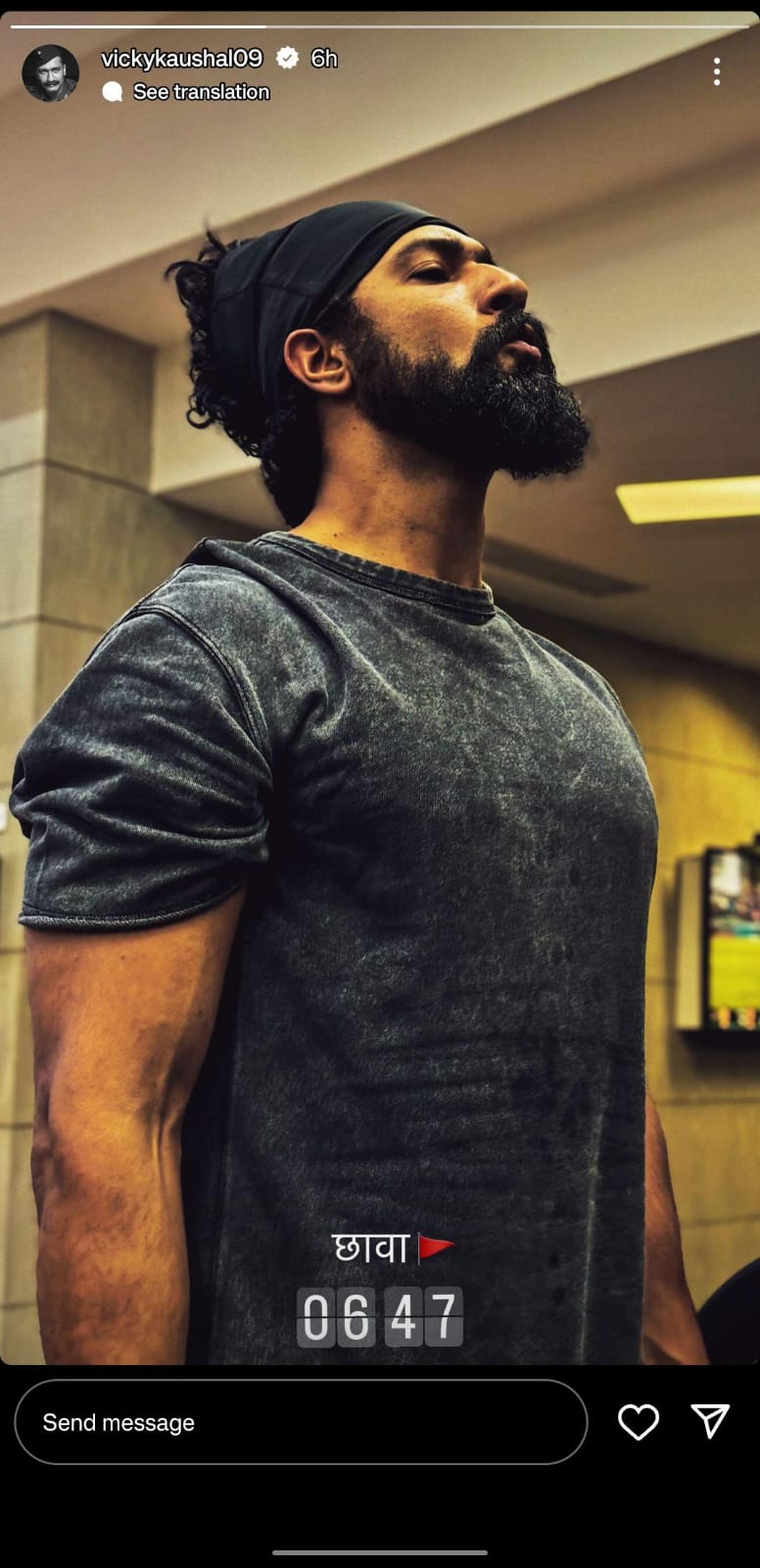 Vicky Kaushal Turns Beast Mode On For Chhava, Picture Inside | Movies ...