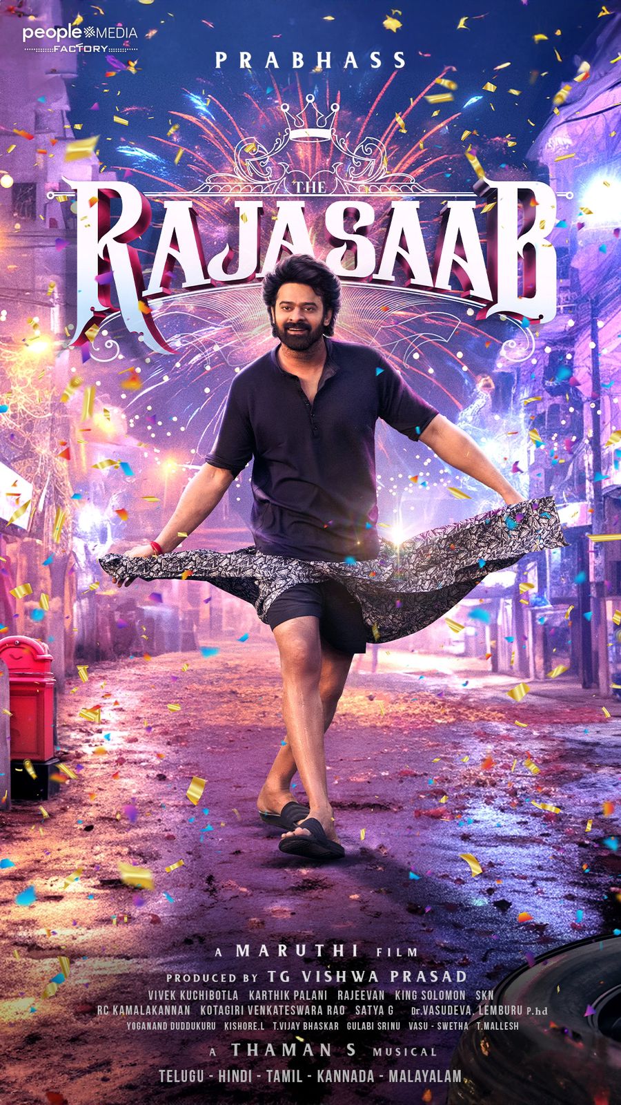 The Raja Saab First Look Out: Prabhas Treats Fans on Pongal, Makar ...