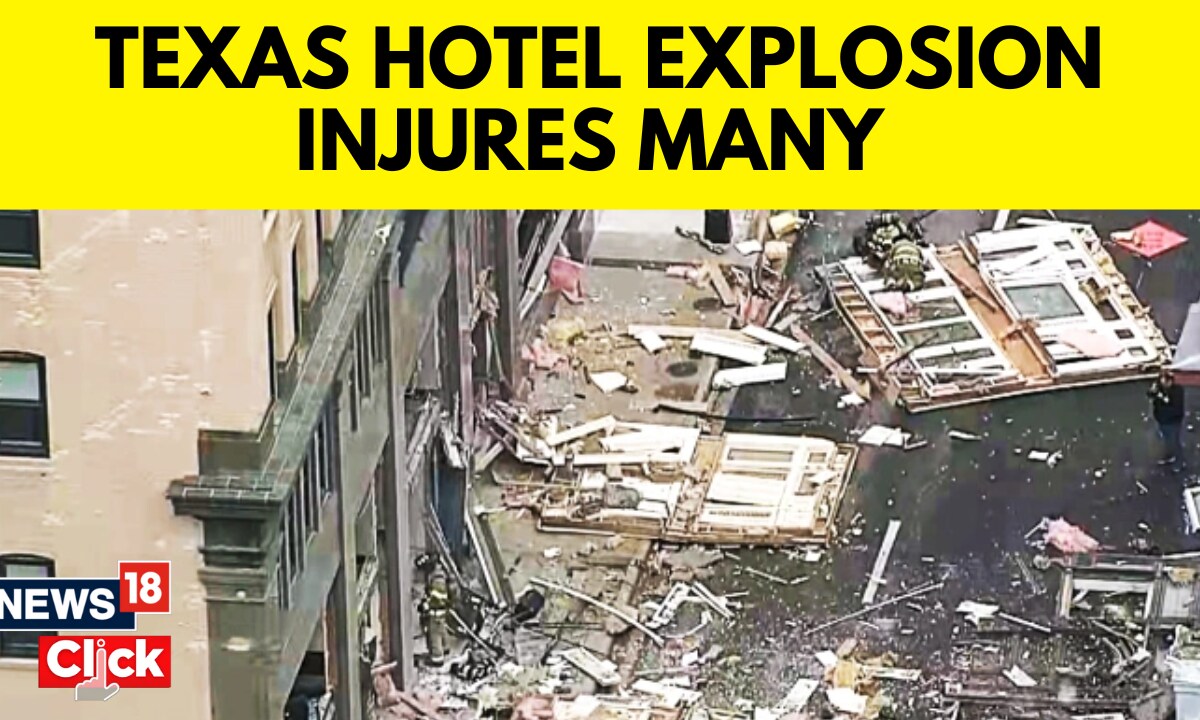 Texas: Eleven injured after an explosion at the Sandman Hotel - News18