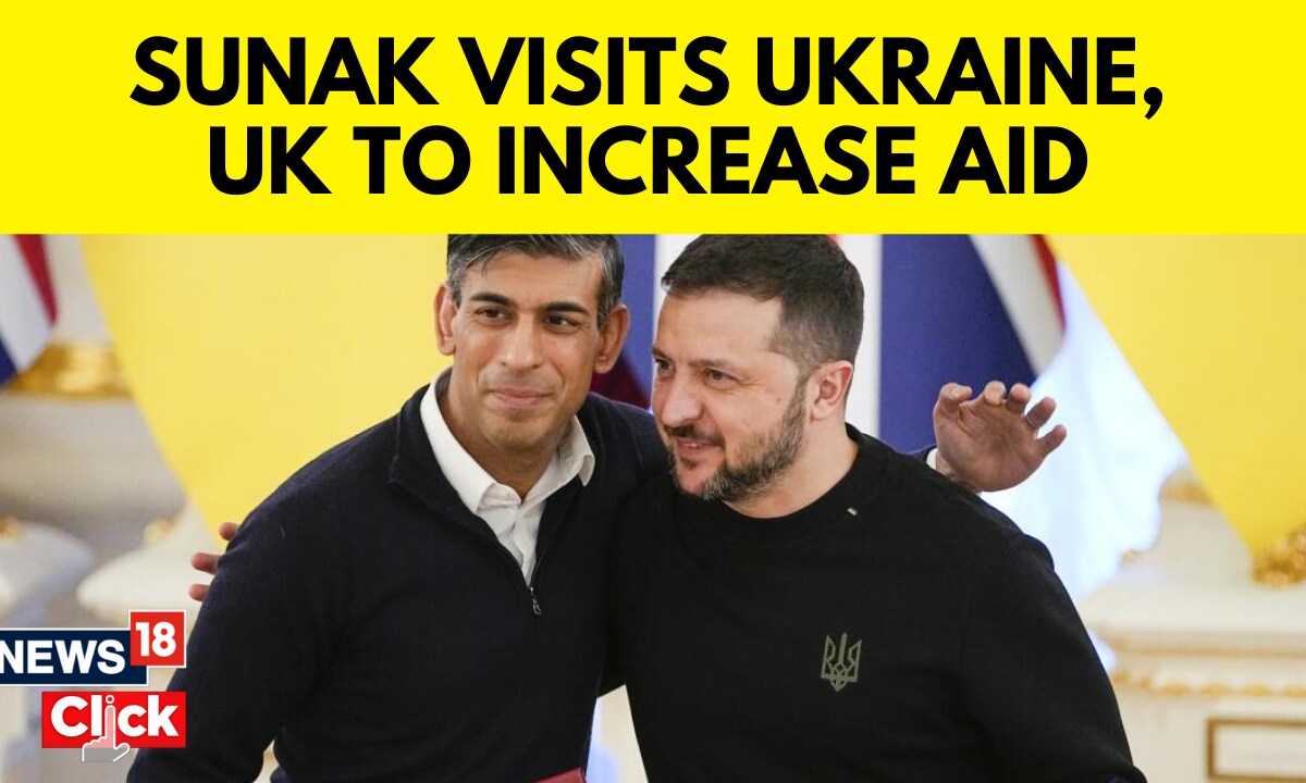 British PM Rishi Sunak visits Kyiv to announce step-up in military aid ...