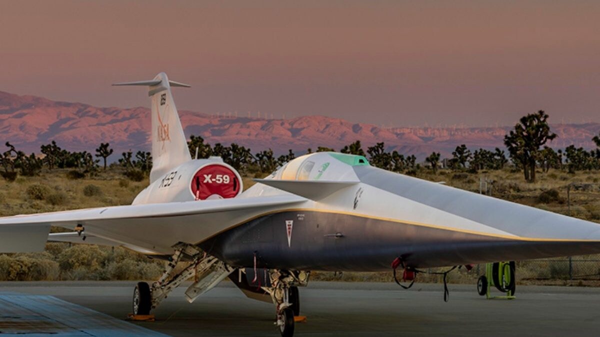 X-59: Nasa, Lockheed Martin’s Quieter, Faster-Than-Speed-of-Sound ...