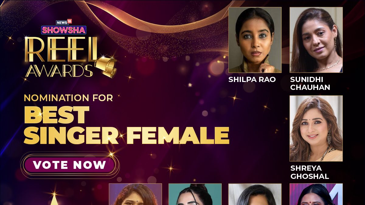 Showsha Reel Awards 2024: Shilpa Rao, Sunidhi Chauhan, Shreya Ghoshal ...
