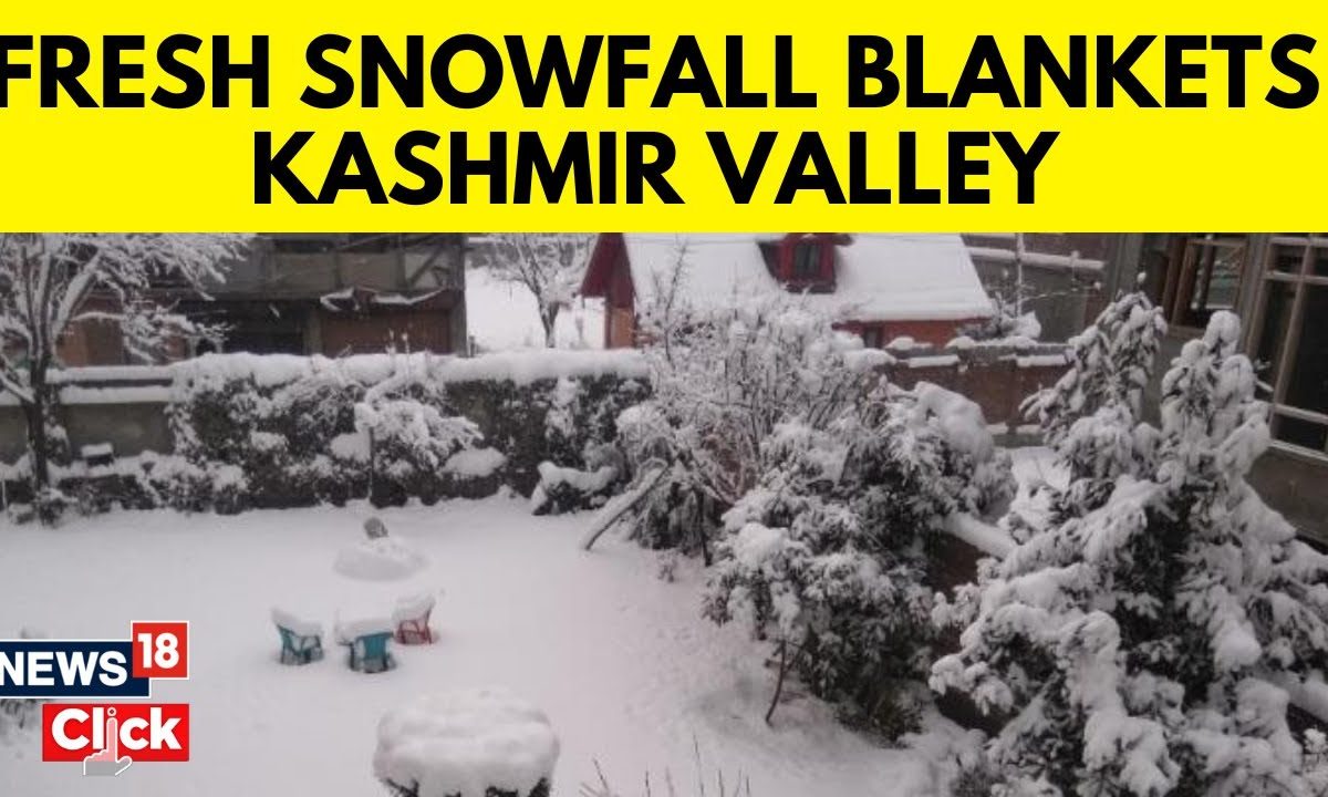 Kashmir News | Snow Returns To Kashmir | Season's First Snowfall In ...