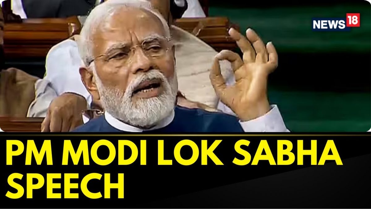 PM Modi's Reply To Discussion on Motion of Thanks on President’s ...