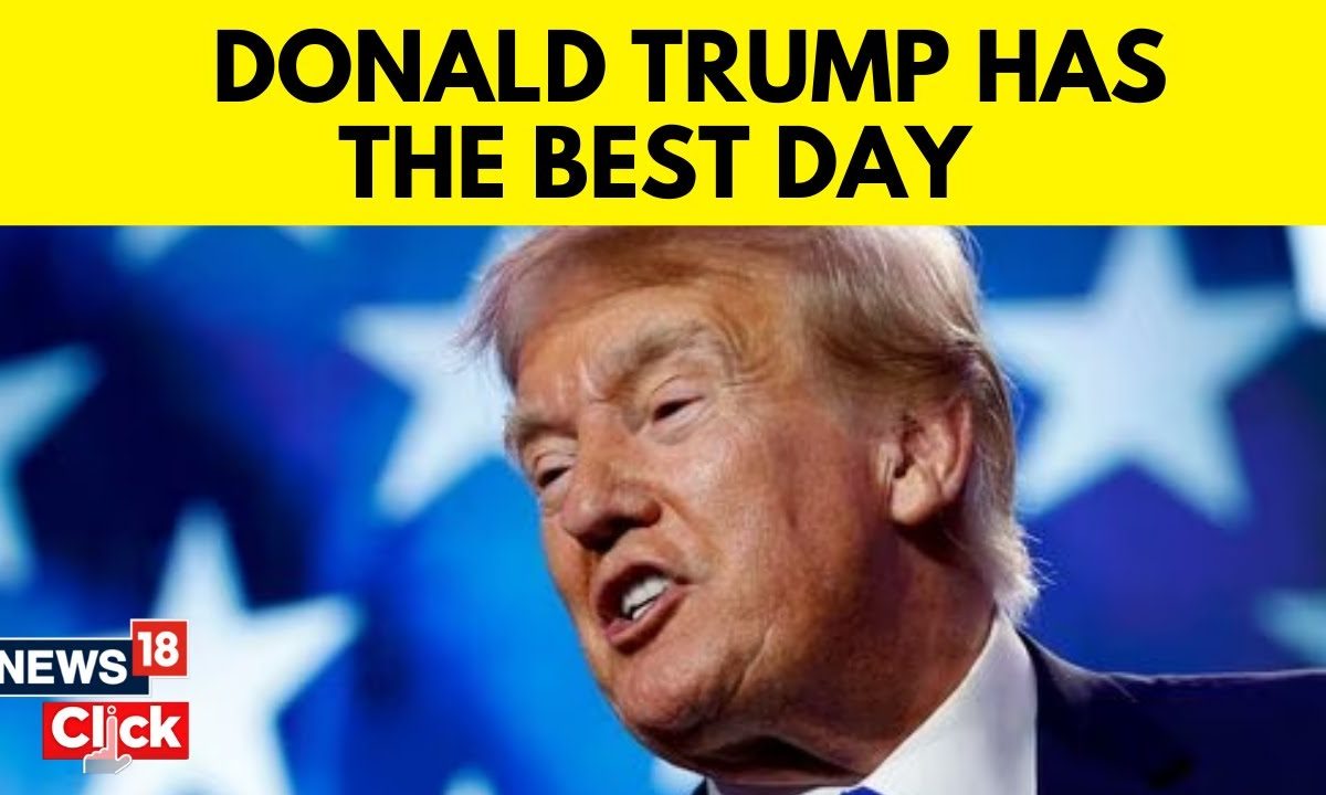 Former U.S President Donald Trump Finally Had A Good Day In Court ...