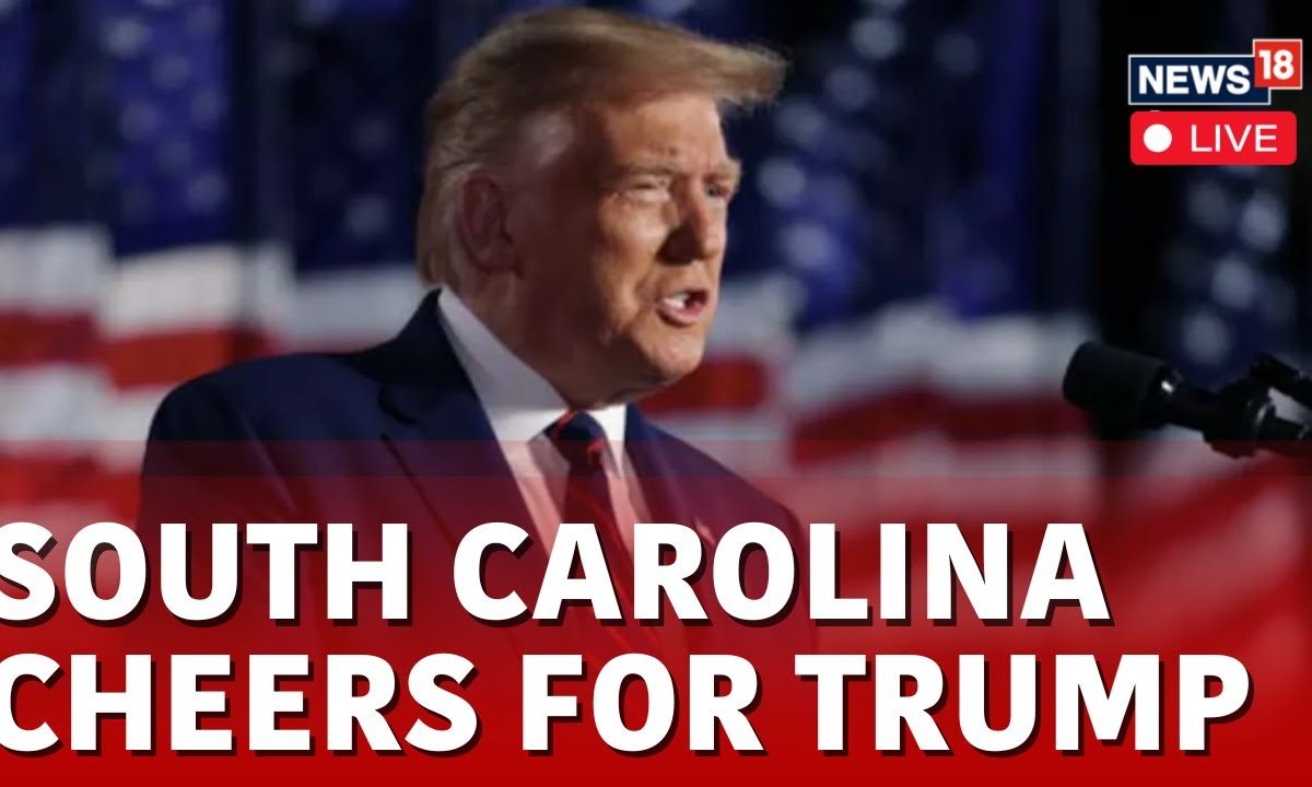 Donald Trump News LIVE | Trump’s Speech In South Carolina | Trump Rally ...
