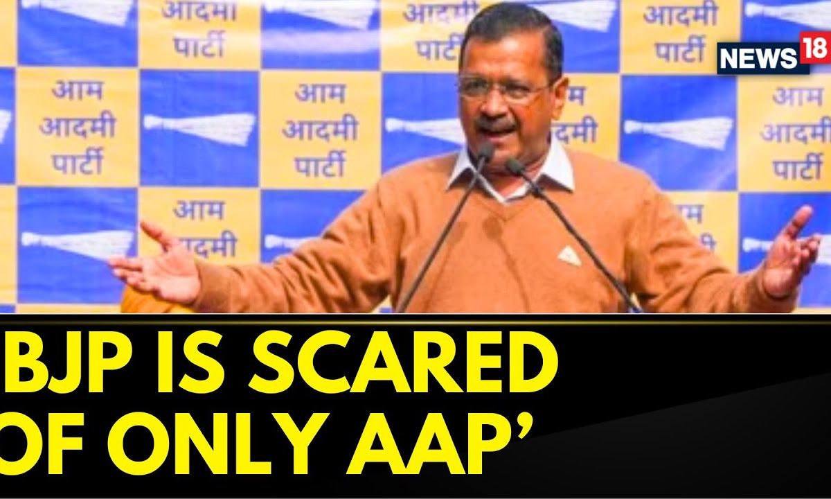 ‘BJP Is Scared Of Only One Party, The AAP’: Arvind Kejriwal In Punjab ...
