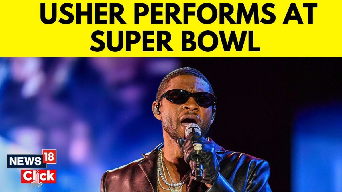 Usher Shines at Star-Studded Super Bowl Halftime Show - News18