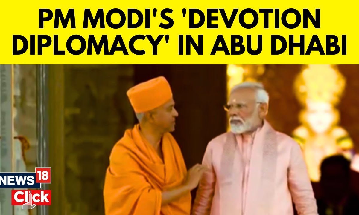 PM Modi's 'Religious Diplomacy' At Play In Abu Dhabi | PM Modi In UAE ...