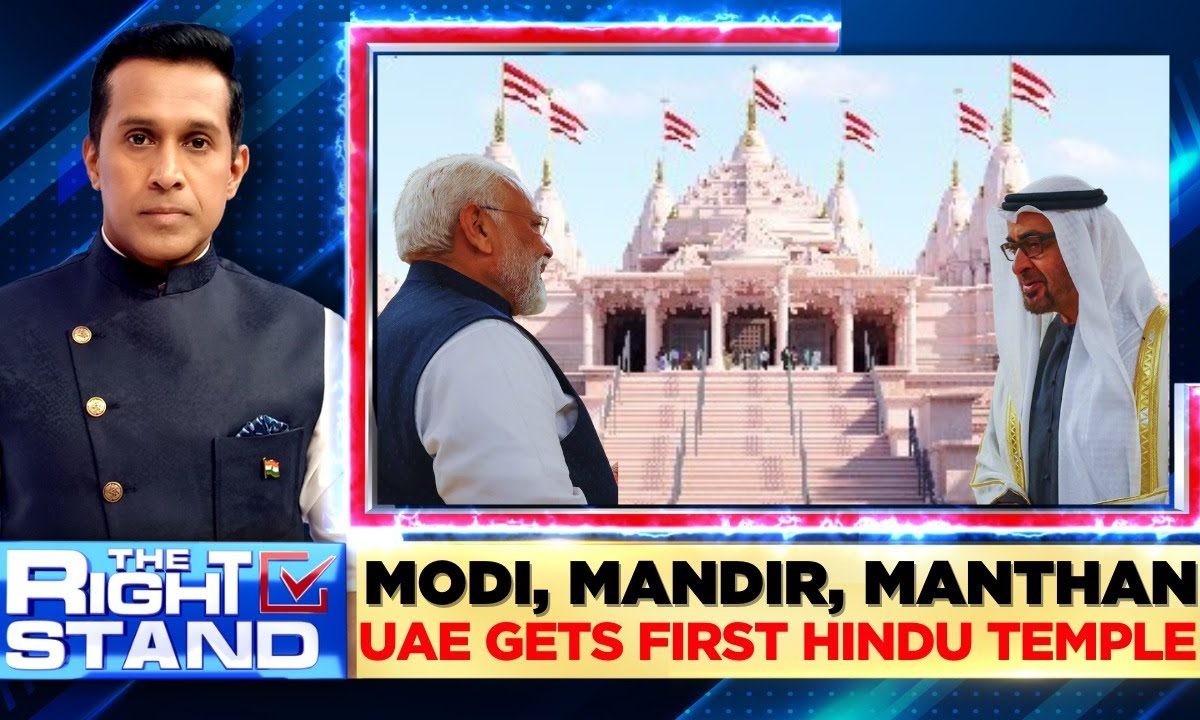 Modi, Mandir, Manthan: UAE Gets First Hindu Temple | PM Modi In UAE ...