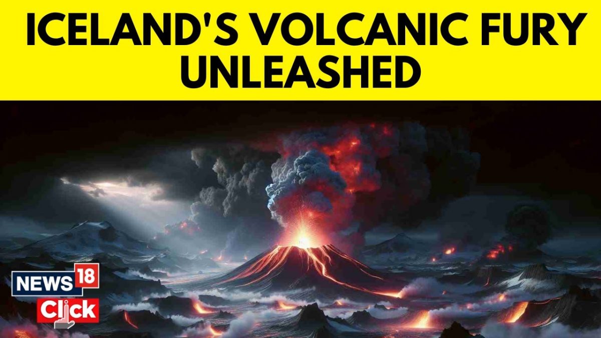 Iceland’s Volcano Erupts: Unpredictable Fury Unleashed | Iceland Enters ...