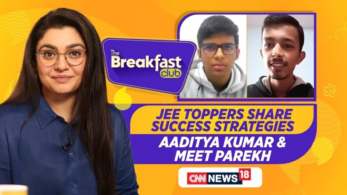 JEE Main Toppers | JEE Toppers Share Their Success Strategy! | IIT JEE ...