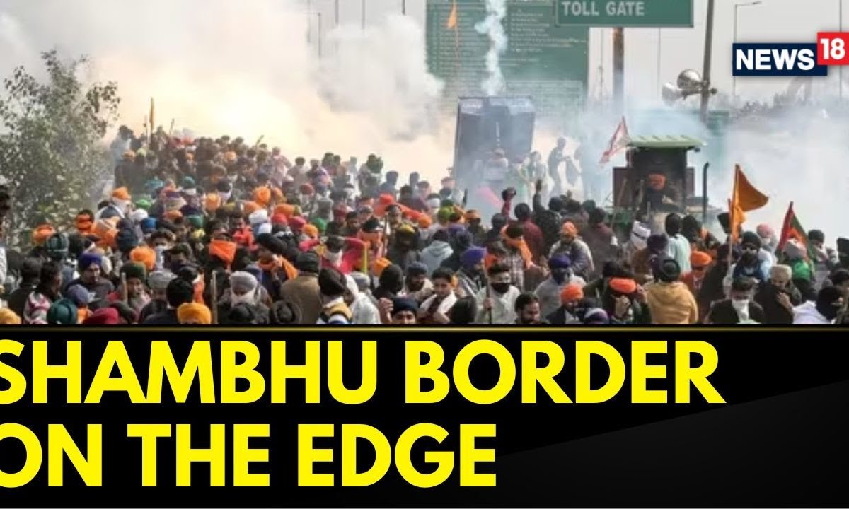 Farmers Protest | Situation Tense At Shambhu Border | MSP | Dilli Chalo ...