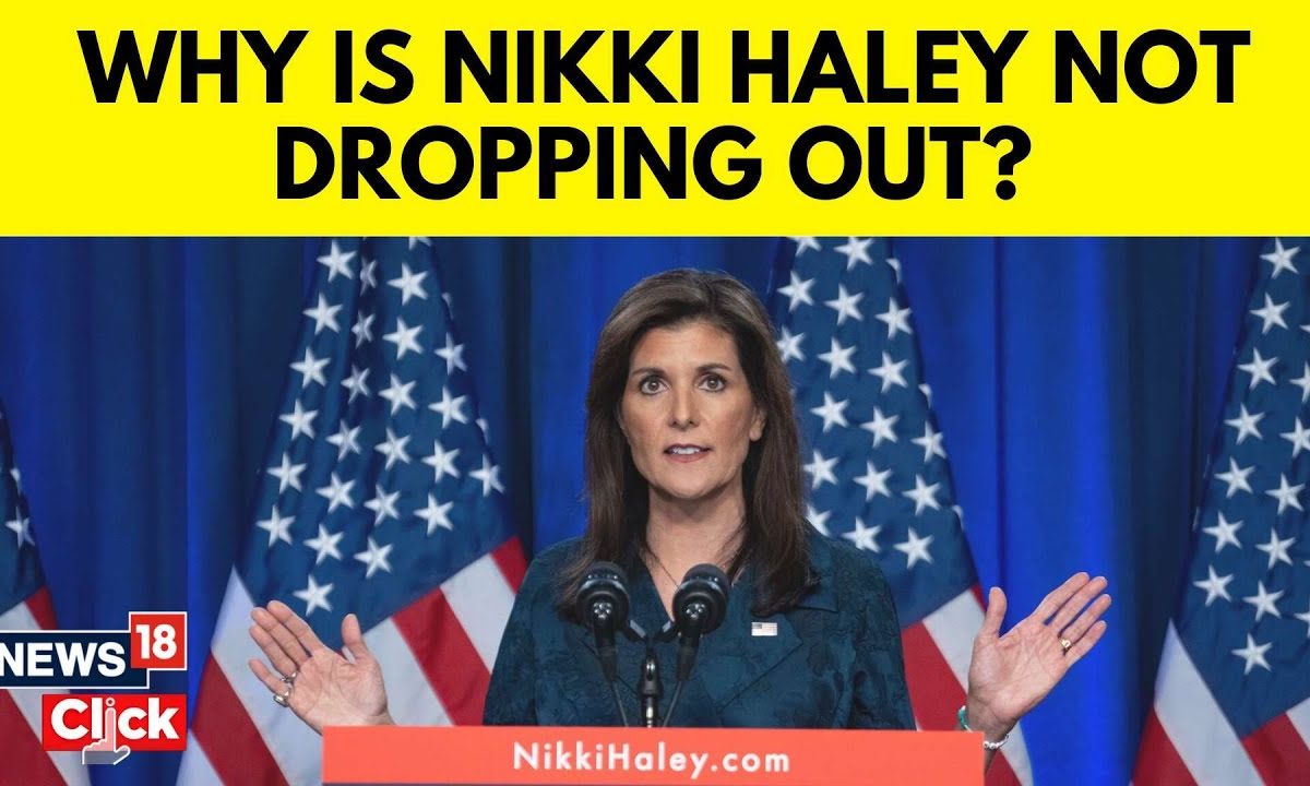 Nikki Haley | Haley Says She Is Not Dropping Out: ‘I Feel No Need to Kiss the Ring’ | N18V ...