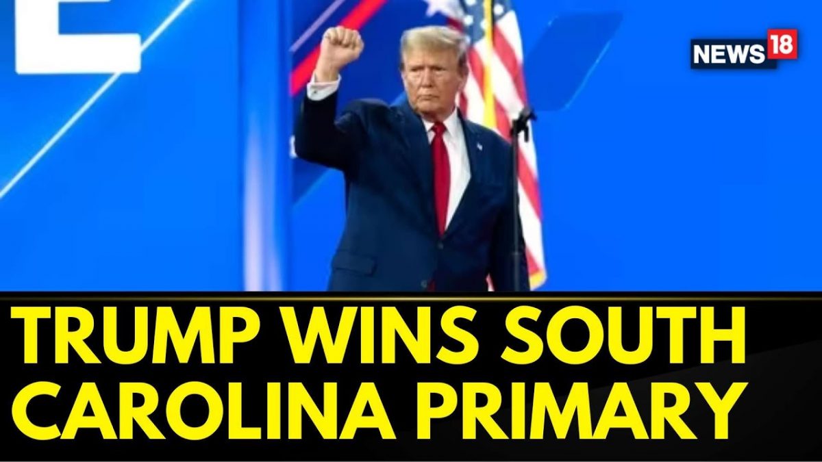 Former US President Donald Trump Defeats Nikki Haley In South Carolina ...