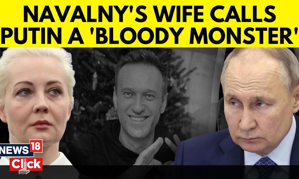 Alexei Navalny Wife Speech | Navalny's Wife Calls Putin A 'Moster ...
