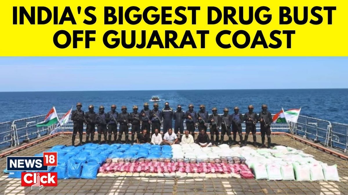 Drug Bust In India | Navy Seizes 3,300 Kg Of Meth, Charas In Major Drug ...