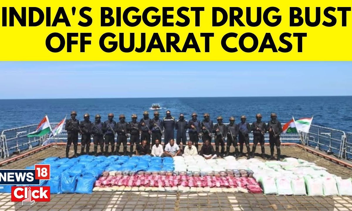 Drug Bust In India | Navy Seizes 3,300 Kg Of Meth, Charas In Major Drug ...