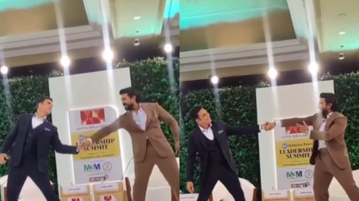 Ram Charan Holds Akshay Kumar's Hand, Dances To Yeh Dosti Hum Nahi ...